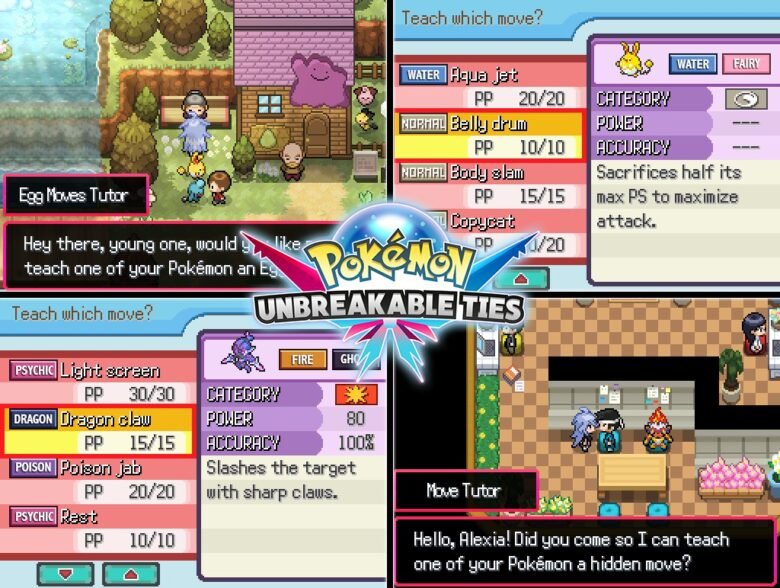Pokemon Unbreakable Ties v4.8 – Official Update Announcement